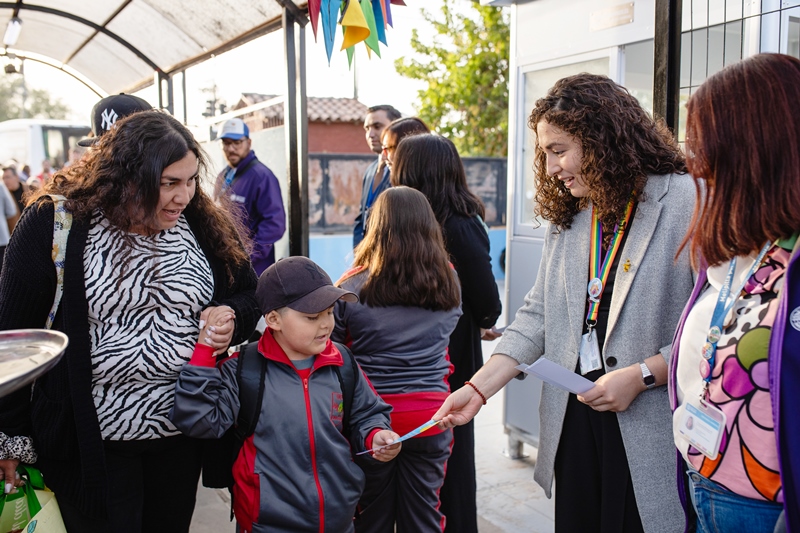 Alcaldesa Olavarría encabezó ceremonia por inicio del año escolar 2024 en Liceo Polivalente El ...